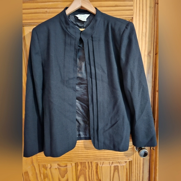 TanJay | Jackets & Coats | Vintage Tan Jay Wool Open Front Blazer ...